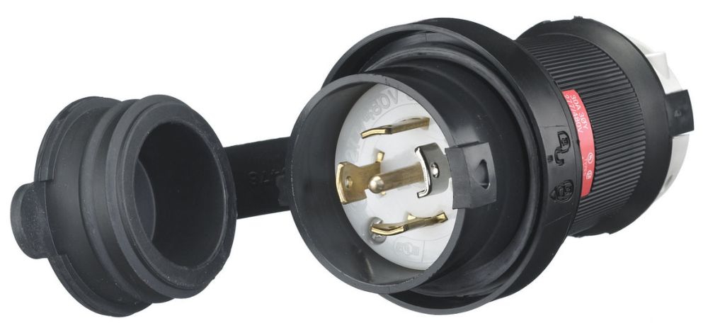 HUBBELL HBL2821SW 30A 3P 277/480 PLUG | Gordon Electric Supply, Inc.