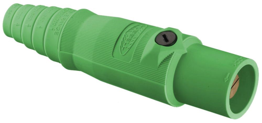 HUBBELL HBL300MGNM1 SINGLE POLE MALE PLUG 300A GREEN BULK 50 | Gordon ...