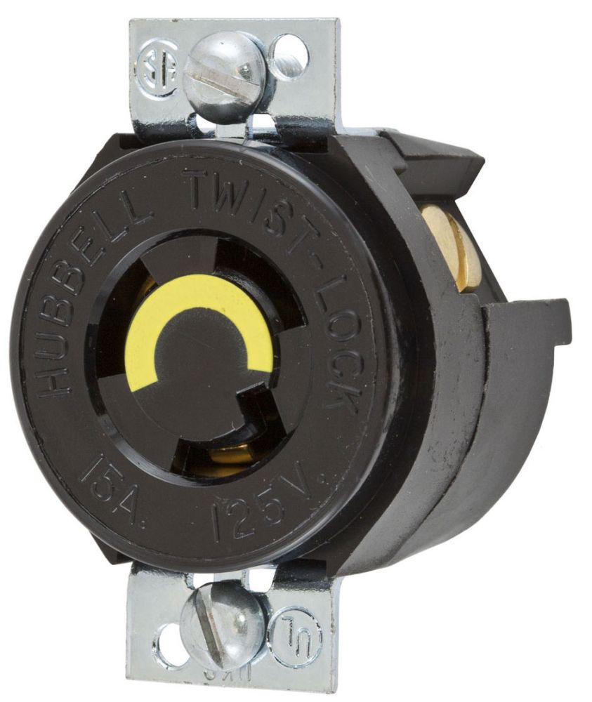 HUBBELL HBL4713 Locking Receptacle-NEMA L5-15R | Gordon Electric Supply ...