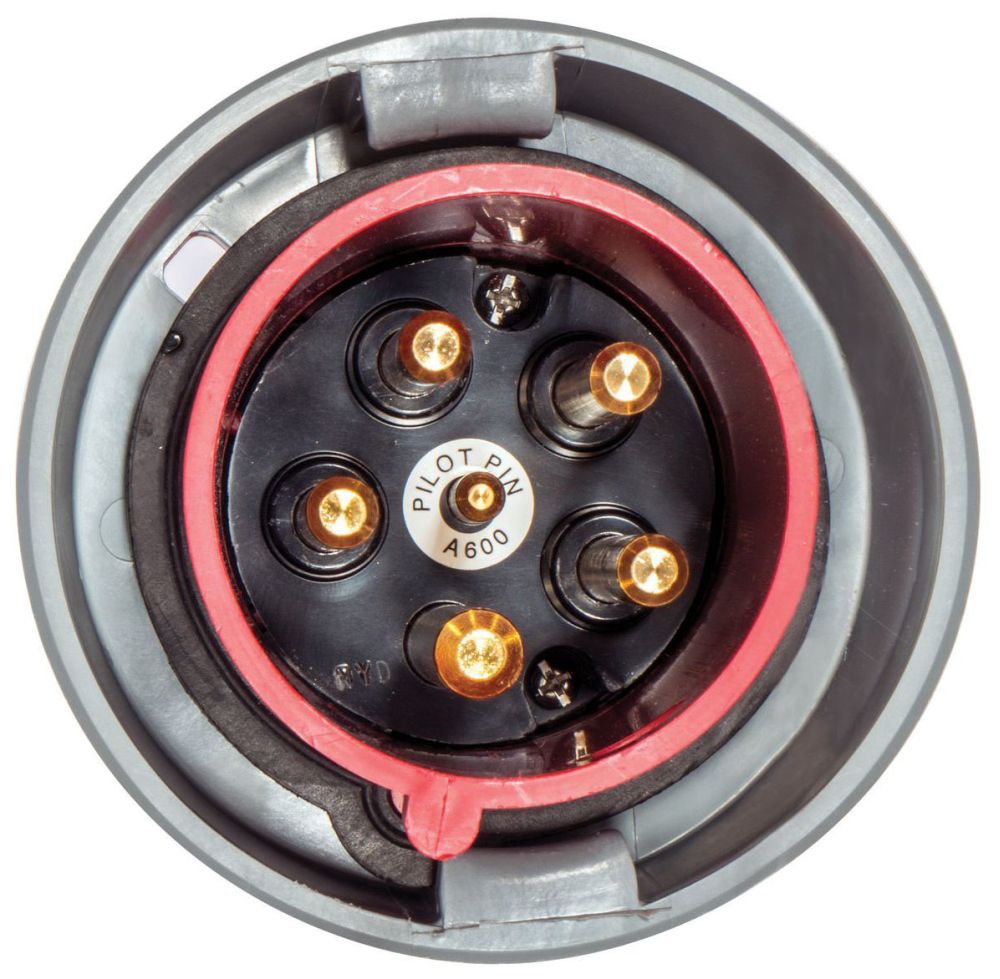 Hubbell HBL5100P6WP Plug 4P5W,100/125A 200-415V, 4X/69K,Pin | Gordon ...