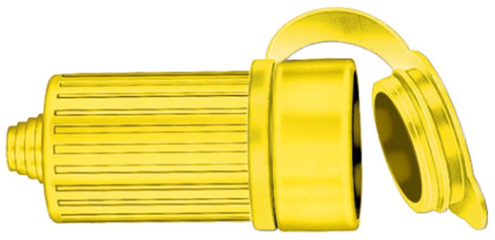 Hubbell HBL60CM18 Weather-Proof Device Boot, Yellow, 15/20A Sb, Long ...