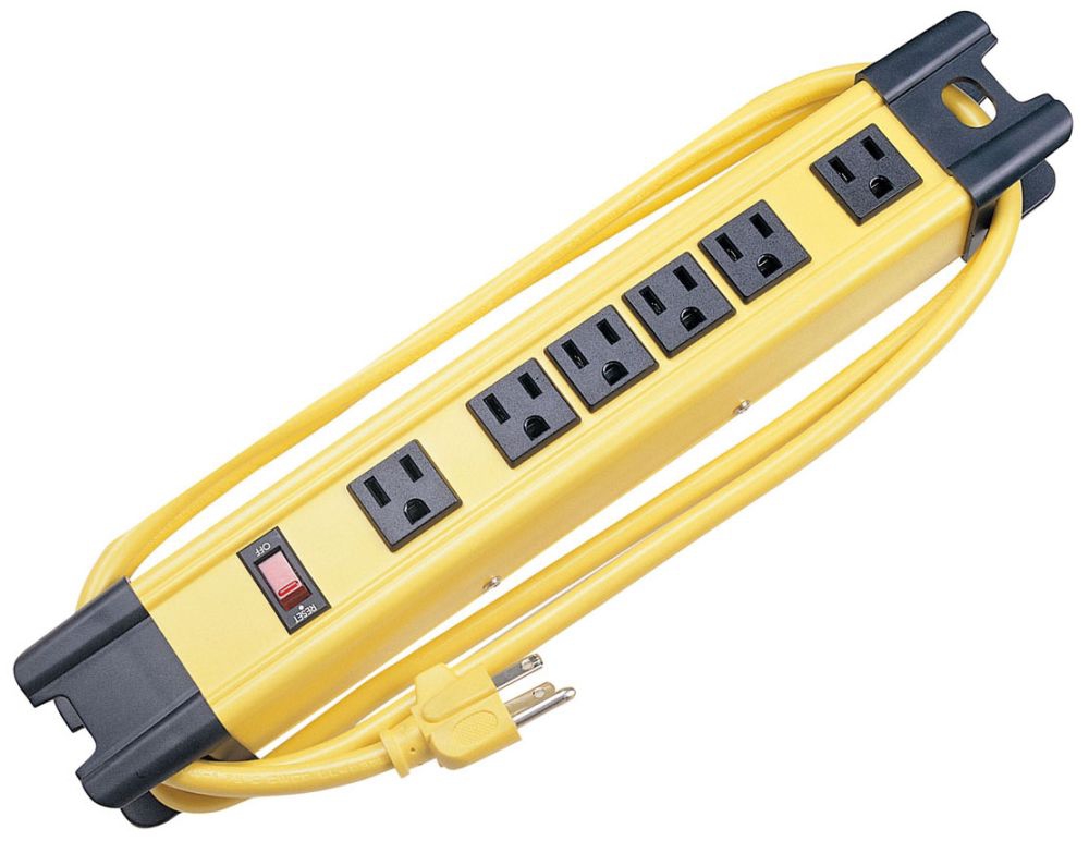 HUBBELL HBL6PS350YL 6FT SPD PLUG STRIP | Gordon Electric Supply, Inc.