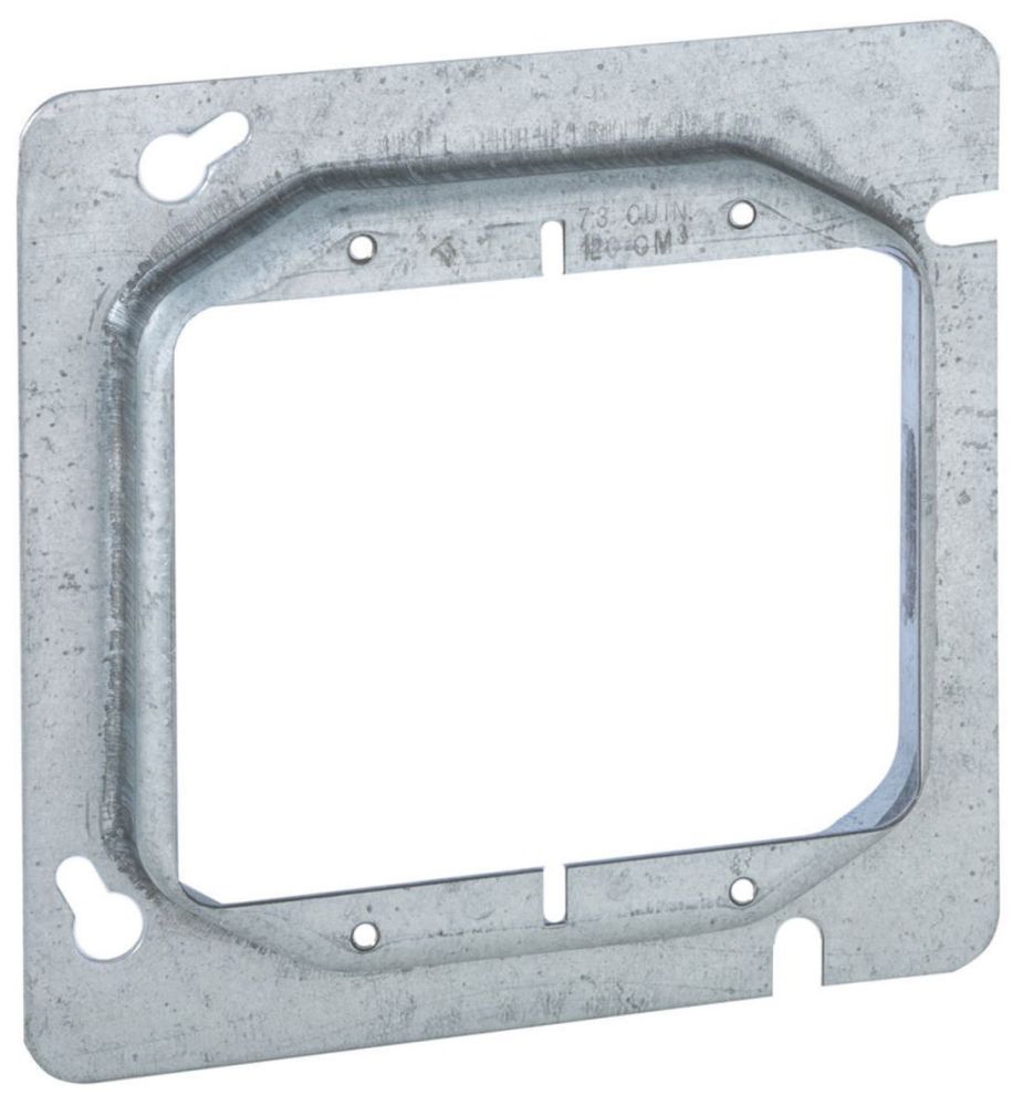 Hubbell HBL818 2-Gang 5/8"" Depth Mud Ring | Gordon Electric Supply, Inc.