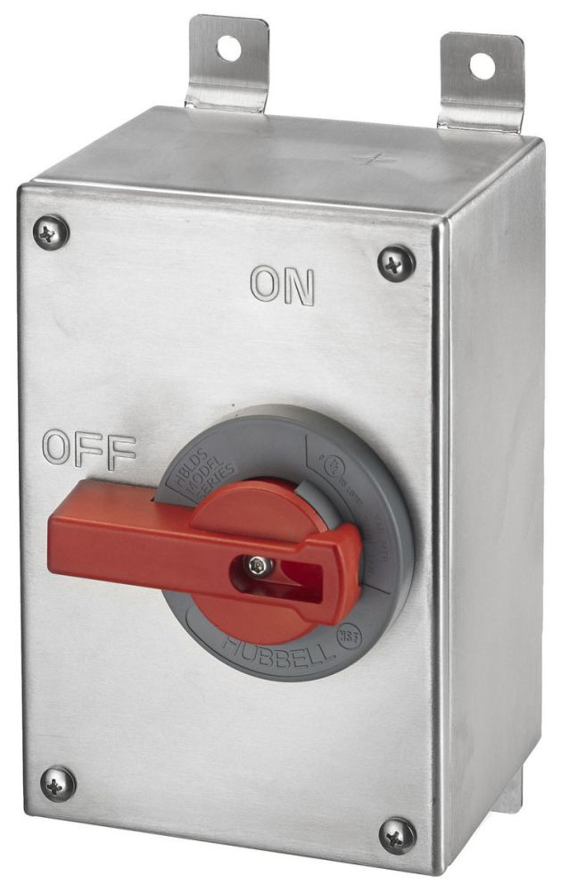Hubbell HBLDS3SS 30A Unfused Disconnect Switch | Gordon Electric Supply ...