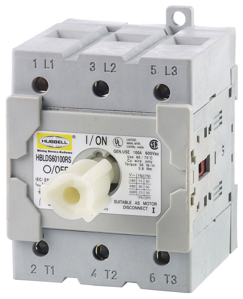 HUBBELL HBLDS60100RS 60A DISC SWITCH | Gordon Electric Supply, Inc.