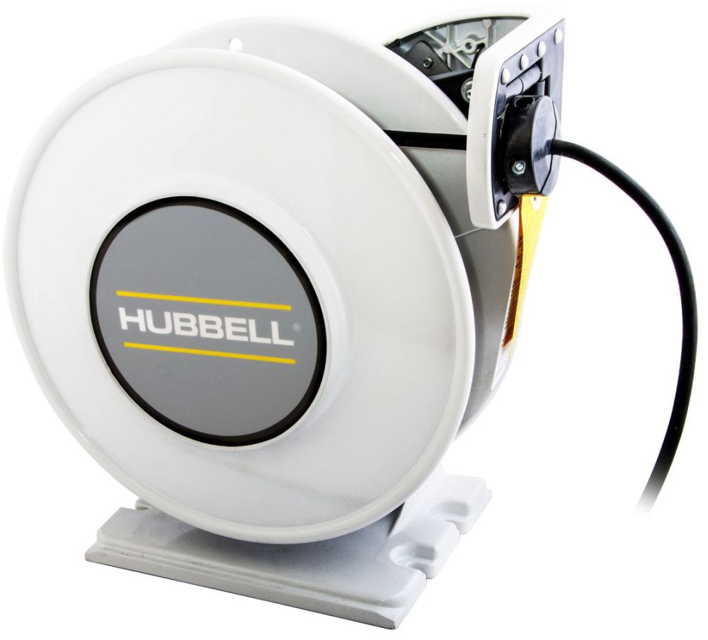 HUBBELL HBLI35164 Industrial Reel UL TYPE 1 35FT SJO 16/4 White ...