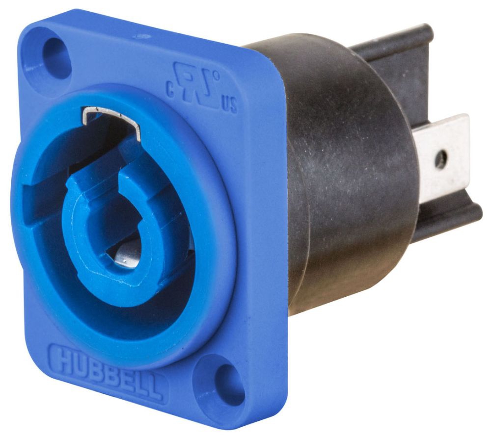 Hubbell HBLPMIDBL Insul-Lock, Panel Mount Inlet, Divided, | Gordon ...