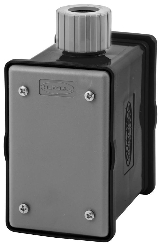 Hubbell HBLPOB1BK Portable Outlet Box | Gordon Electric Supply, Inc.