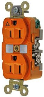 Hubbell IG5262 Duplex Isolated Ground Receptacle-Nema 5-15R | Gordon ...