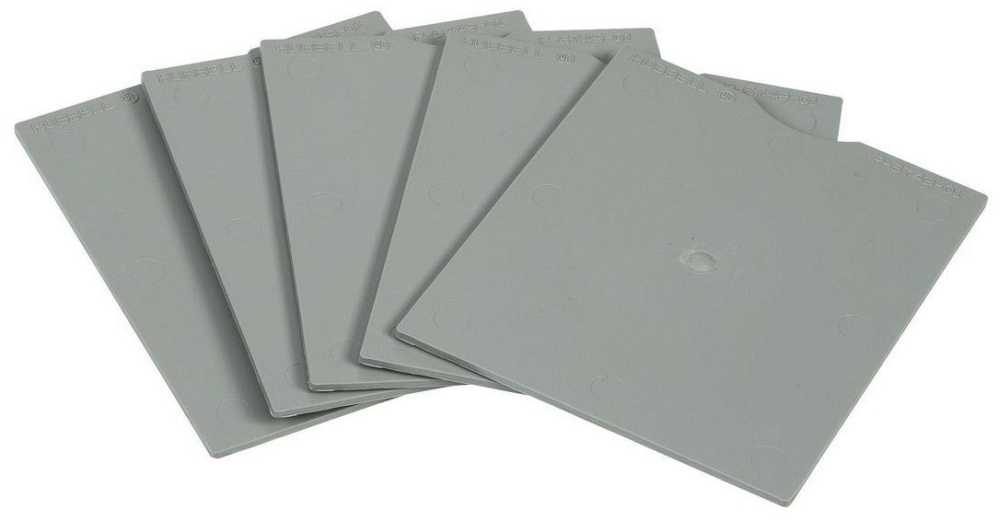 Hubbell PFBRGLVDPK5 Replace L/V Dividers PFBRG Series Pk5 | Gordon ...