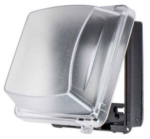 Hubbell RW57750 Weather-Proof Hood, 2-Gang Horizontal/Vertical, Multi ...