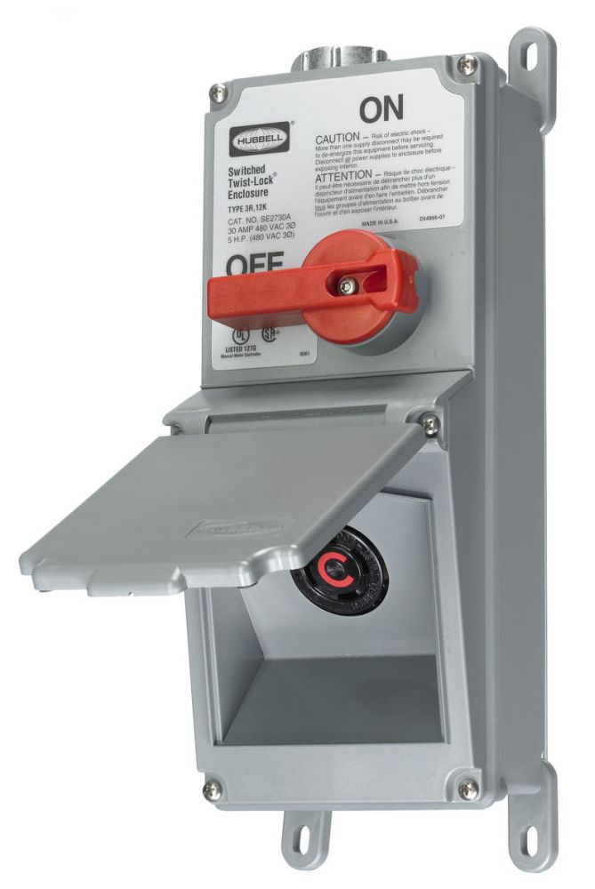 Hubbell SE2730A Switched Enclosure | Gordon Electric Supply, Inc.