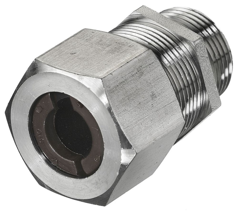 Hubbell SHC1036SS Cord Connector Straight Male, .50-.63"", 3/4 ...