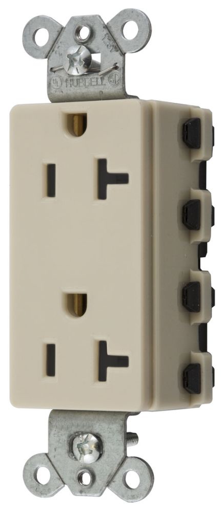 HUBBELL SNAP2162IA 20A/125V HG RCPT | Gordon Electric Supply, Inc.