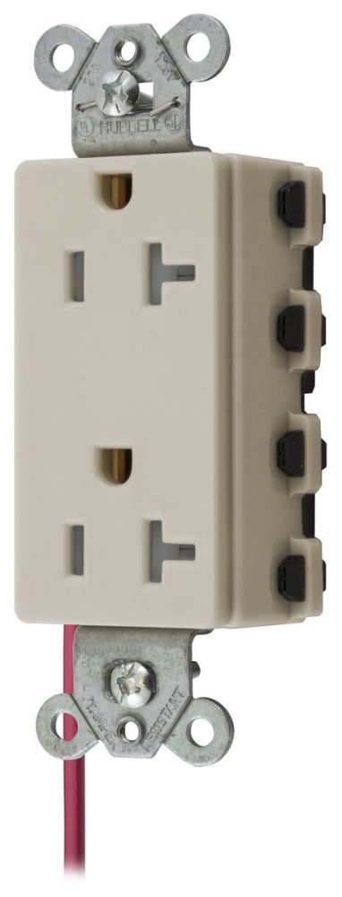 HUBBELL SNAP2162LASCTRA 20A 125V RCP | Gordon Electric Supply, Inc.