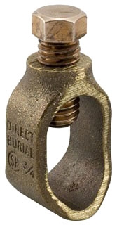 ILSCO GRC-58 5/8 BRZ GRD ROD CLAMP | Gordon Electric Supply, Inc.