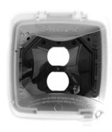 INT-MAT WP5221C 2 GANG OR SINGLE GANG 2-1/4" W/ 1 GANG DUPLEX AND GFCI ...