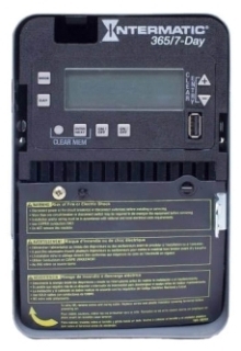 INTERMATIC ET2725C 365/7-DAY 2XSPST ELECTRONIC CONTROL IN TYPE 1 STEEL ...