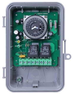 INTERMATIC GM40AV 24-HOUR ELECTROMECHANICAL 40A SPDT/DPDT AUTO-VOLTAGE ...