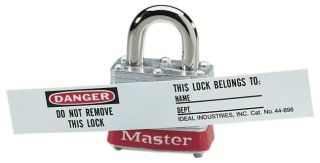 IDEAL 44-898 LOCK LABEL SET | Gordon Electric Supply, Inc.