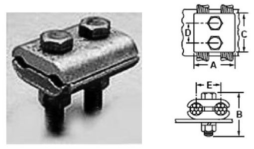 ILSCO GJ-3 250KCMIL-2/0AWG GCLMP | Gordon Electric Supply, Inc.