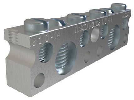 ILSCO NBAE-0204-1 AL NEUTRAL BAR | Gordon Electric Supply, Inc.