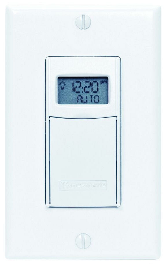Intermatic EI600WC Digital 7-Day Astro Timer 20 Amp 24-277 Volt White ...