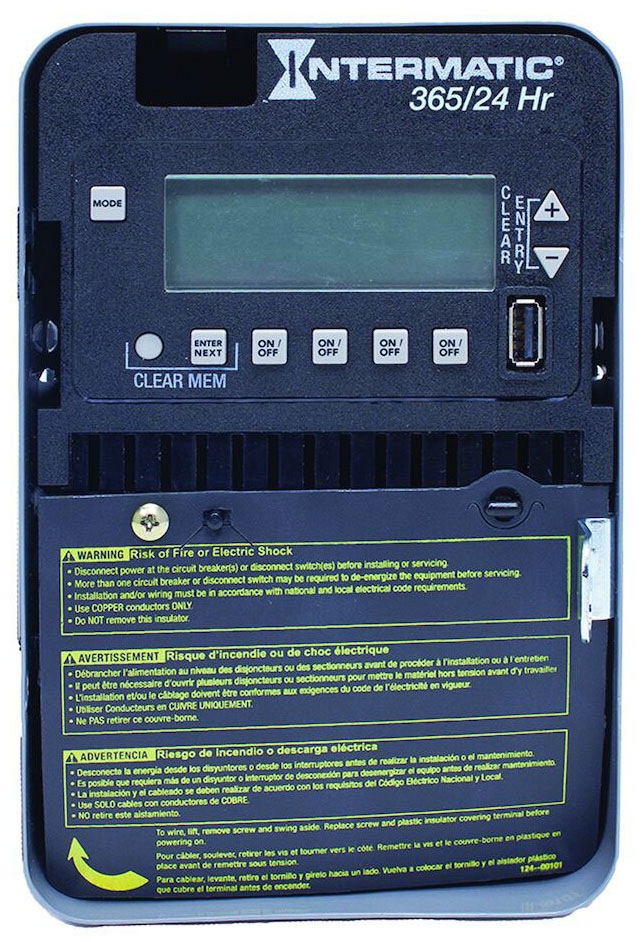Intermatic ET2145C 365/24 Hour, 4Xspst, Electronic Control In Type 1 ...
