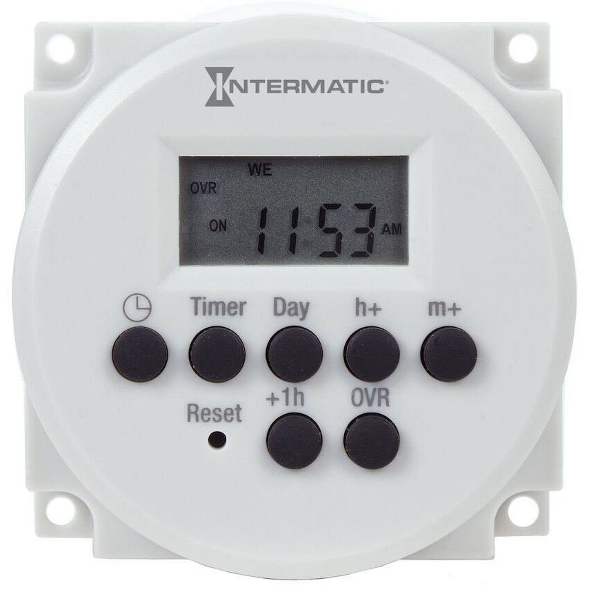 Intermatic FM1D14-AV-U 24-Hour/7-Day Electronic Timer Module, 120 ...