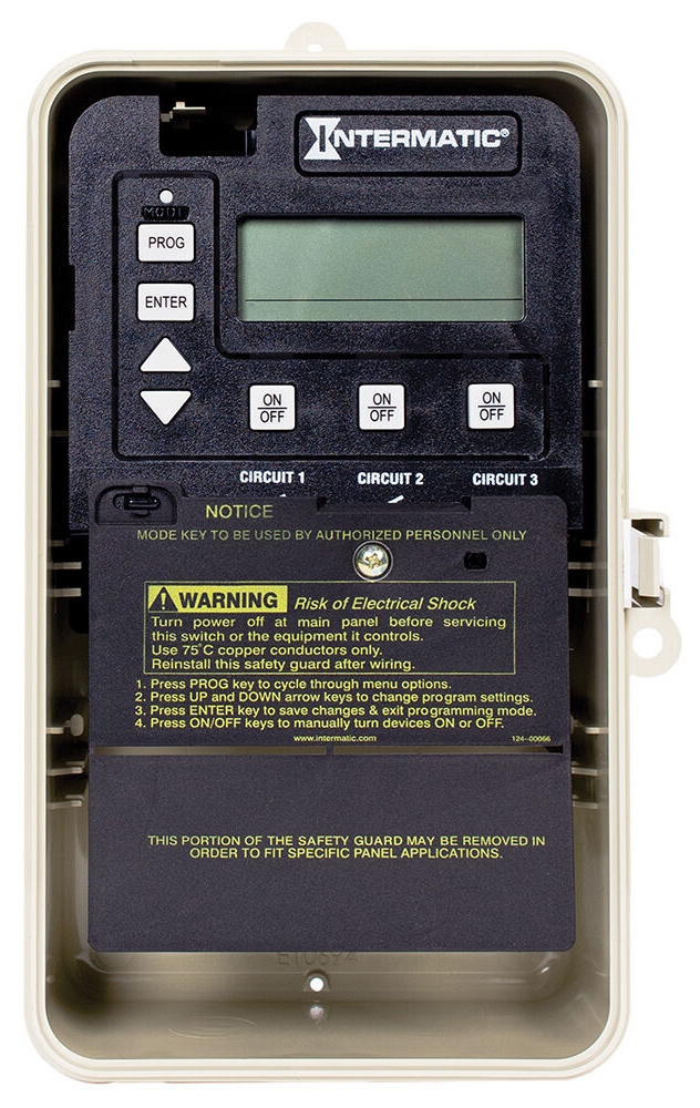 Intermatic PE153PF One P1353Me In 9.375 X 5.5 X 3.625"" Plastic Outdoor ...