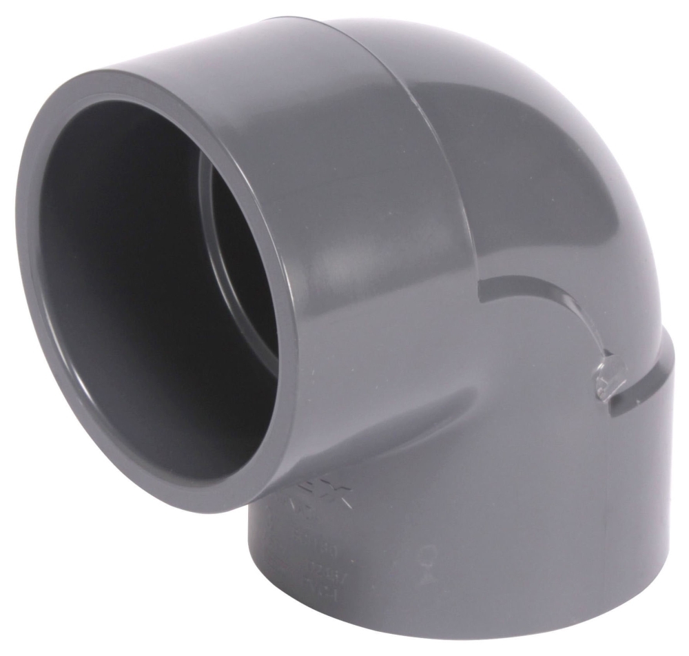 IPEX 036189 4" x 90D PVC SCH80 ELBOW SOCxSOC XIRTEC-140 | Gordon ...