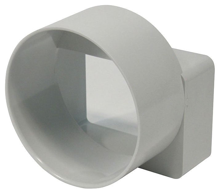 IPEX 040766 4" x 6" x 6" PVC Offset Downspout Adapter SDR35 BDS ...
