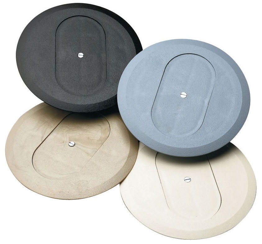 IPEX 076605 5-1/2"" Dia Almond Duplex Receptacle Cover | Gordon ...