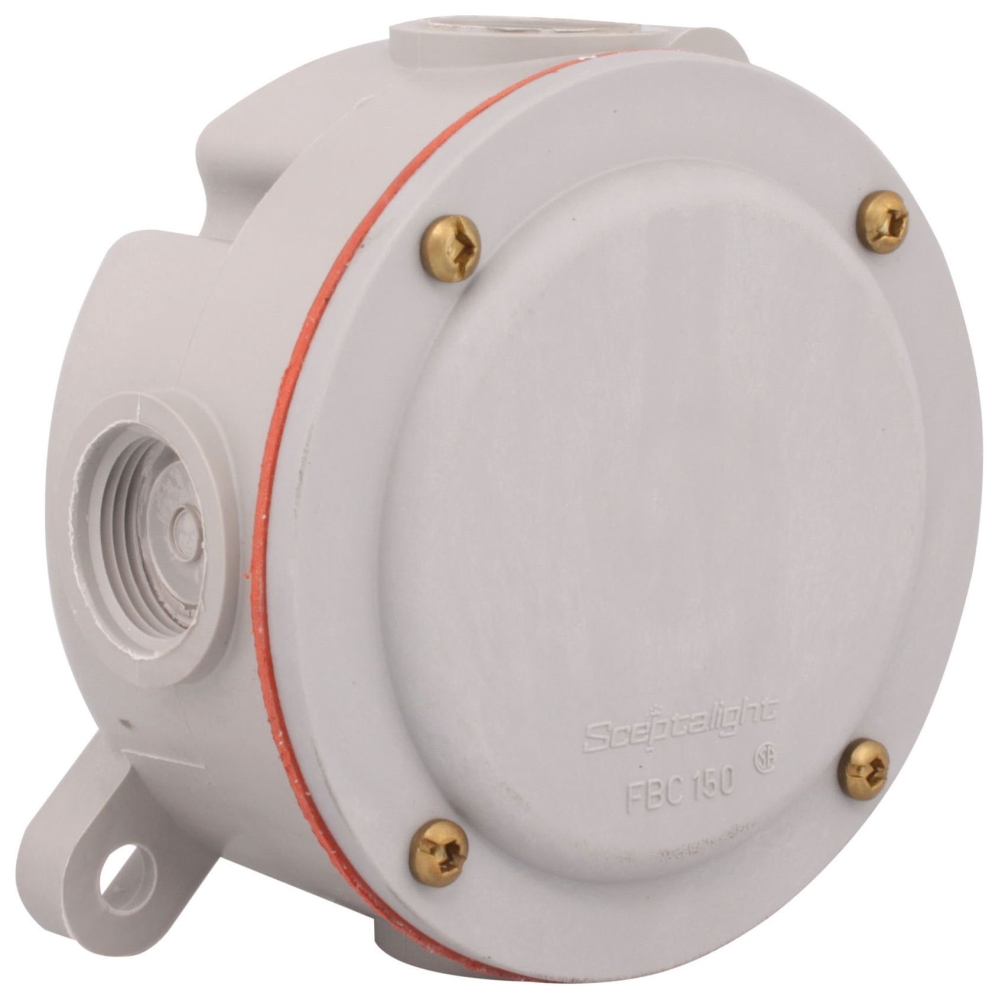 IPEX 077250 4-3/4 Threaded Hub Round Box | Gordon Electric Supply, Inc.