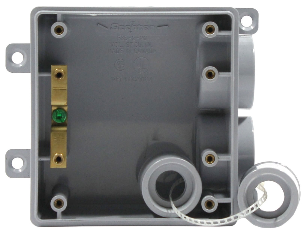 IPEX 077372 1/2-1"" 2-Gang Box | Gordon Electric Supply, Inc.