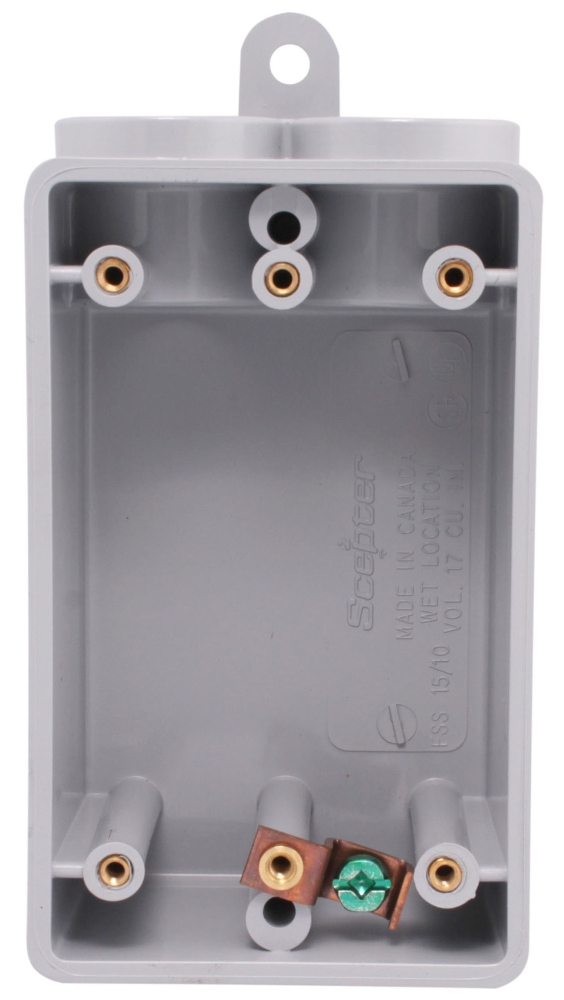 IPEX 077605 3/4"" FSS Single Gang Box | Gordon Electric Supply, Inc.