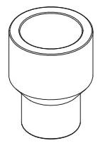 IPEX 109349 24"" x 8"" PVC SCH-80 Red. Coupling H x H Fabricated Xirtec ...