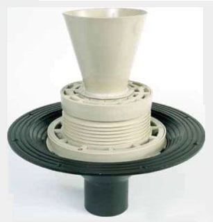 IPEX 237077 F1203W 2" PP Ajustable Floor Drain Enfield Connection w/SB ...