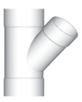 IPEX 295222 16" x 4" PVC DWV WYE HxHxH SCH40 FAB | Gordon Electric ...