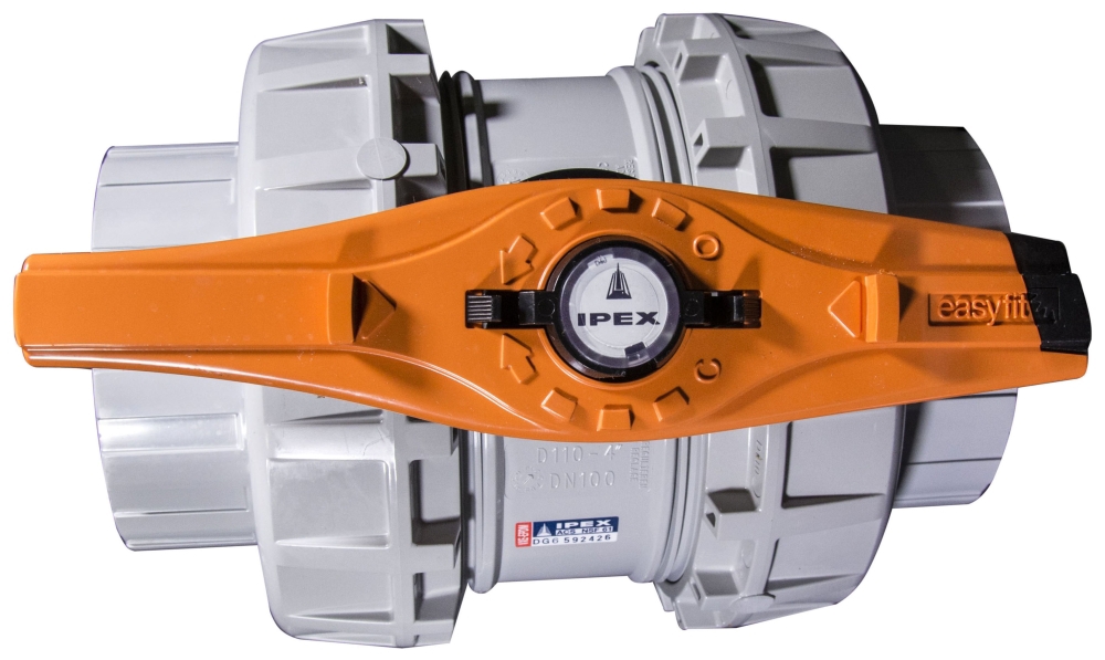 IPEX 353055 4" VXE TU BALL VALVE CPVC EPDM SOC EASYFIT CORZAN | Gordon ...