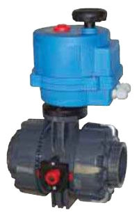 IPEX VKDAV111-EL 4" VKD TU BALL VALVE DA ELEC PVC EPDM SOC 110 VAC ...
