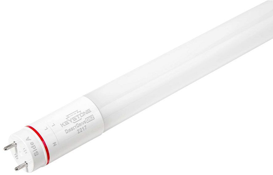 Keystone KT-LED7T8-24GC-840-DX2-/G2 7W LED T8 Tube, Gen 2, 2ft, 4000K ...