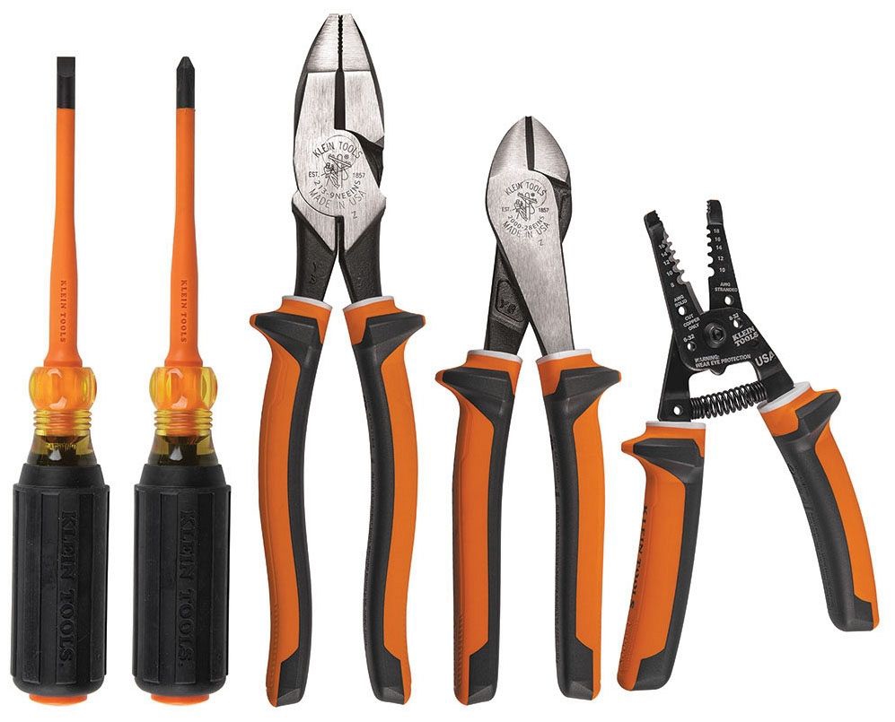 Klein 94130 1000V Insulated Tool Kit, 5-Piece | Gordon Electric Supply ...