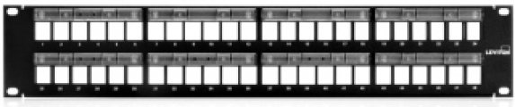LEVITON 49255-L48 : 48PORT C6 PTCHPANEL | Gordon Electric Supply, Inc.