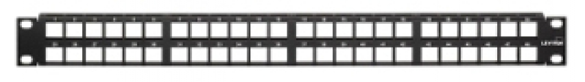 LEVITON 49255-Q48 PPANEL FL 48 PORT 1RU | Gordon Electric Supply, Inc.