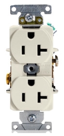LEVITON 5362-ST : 20A 125V DUPLEX RECEPTACLE | Gordon Electric Supply, Inc.