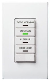 LEVITON VRCS4-M0Z : 120V 4BUTTON SCENE CONTROLLER | Gordon Electric ...