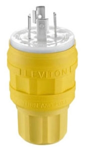 LEVITON 28W77 : NEMA L17-30P LOCKING PLUG | Gordon Electric Supply, Inc.