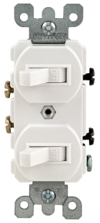 LEVITON 5224-2W : COMB-2SP 15A277V AC SWITCHS | Gordon Electric Supply ...