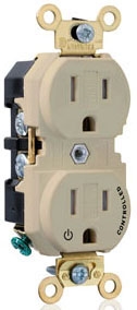 LEVITON 5262-1PI CONTROLLED TR REC 15A | Gordon Electric Supply, Inc.